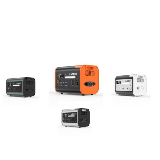 2024 Quality Products 2000W/2200W/2400W Portable Power Station Solar Generators for Outdoor Use at Home