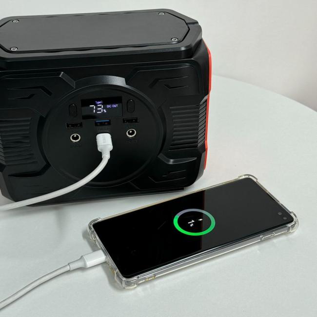 200W Over Charge Over Temperature Protection Portable Power Station Solar Generato