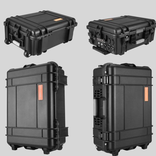 3kw Built-in Pure Sine Wave Portable Mobile Charging Power Station