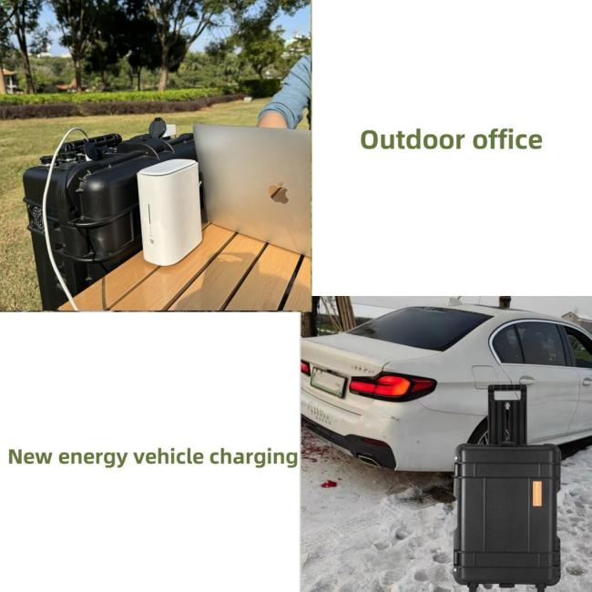 4kw Outdoor Mobile Power 80Hz 110V/220V High-Power Storage Multi-Functional Emergency Power Station