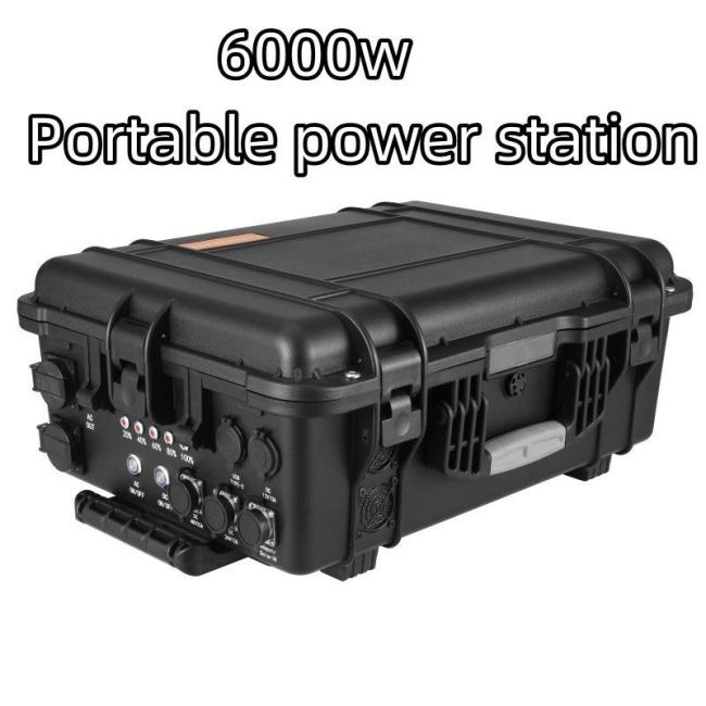 Lithium Battery Outdoor High Power Output 50Hz/60Hz Mobile Power Station Multi-Functional Emergency Backup Camping Portable Power Supply