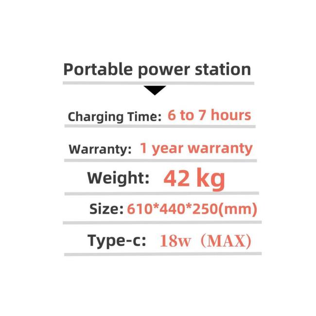 New Energy Traveler LiFePO4 Lithium Battery Multifunctional 4000W Ultra-Fast Charging Portable Power Station