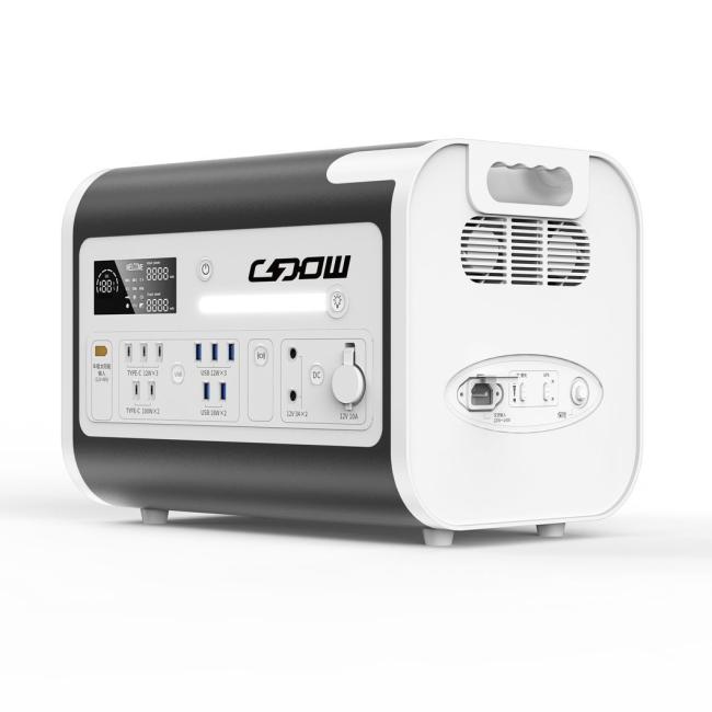 Best Fast Charging Portable Power Station Solar Panel Power Supply 2200W