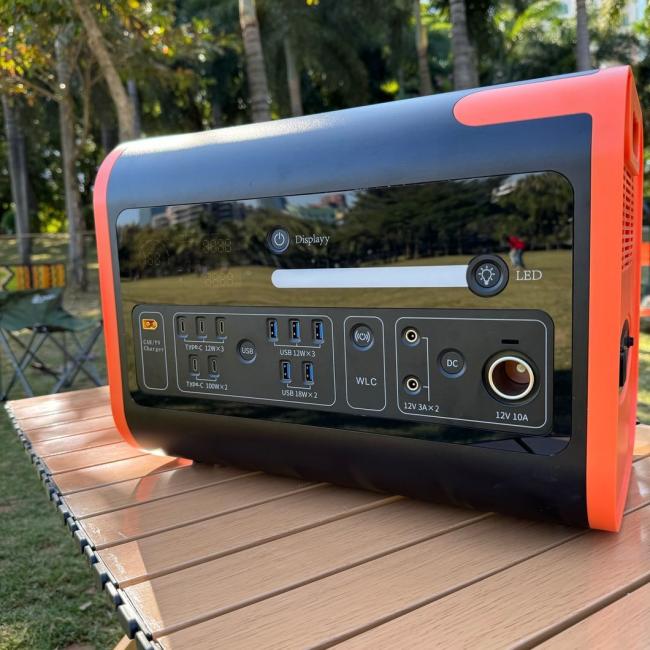 300W 700W 1800W 2200W Large Capacity AC/DC Power Station Backup Power Storage Outdoor Campers Home Emergency Mobile Generator