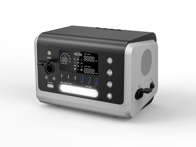 600W Small Mobile Power Solar Energy Storage Battery Station Outdoor Portable Power Station