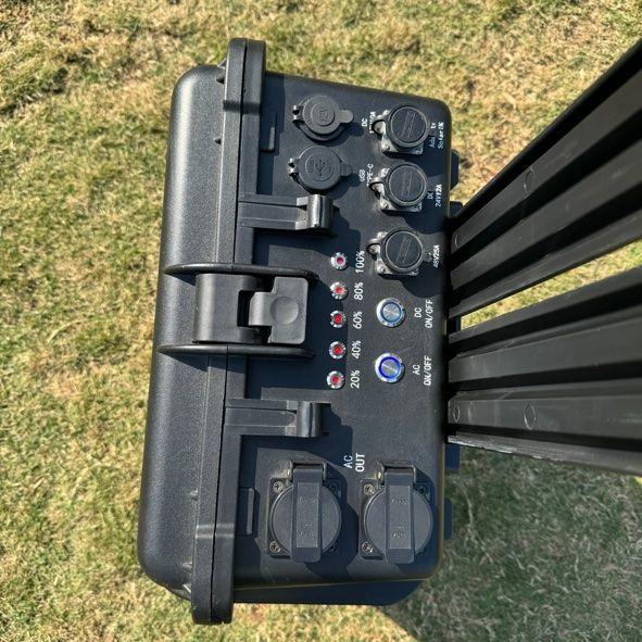 High Power AC Output 3000W Portable Large Motor Emergency Power Camping Energy Generator Pull Rod Power Station