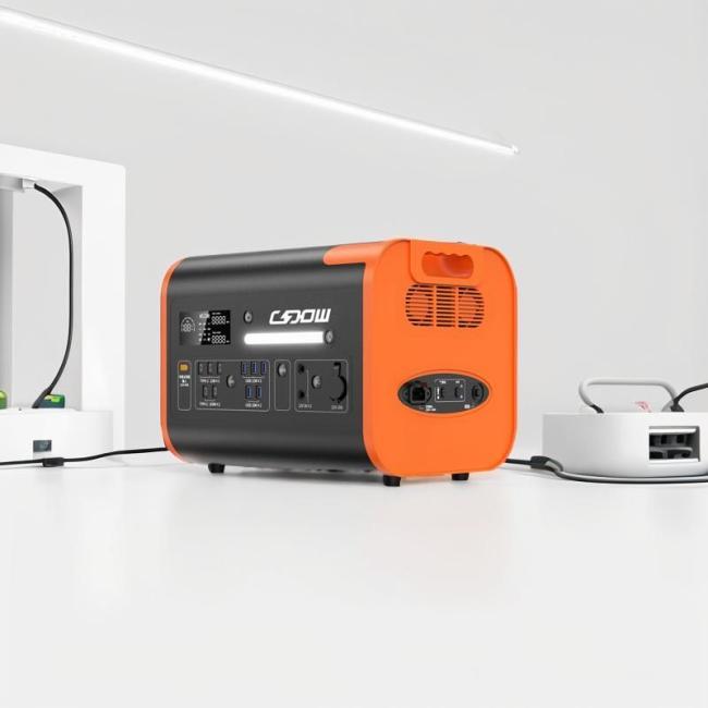 Emergency/Travel Lithium Battery Inverter Set USB Charging Car Power Supply Portable Solar Cell Power Supply System