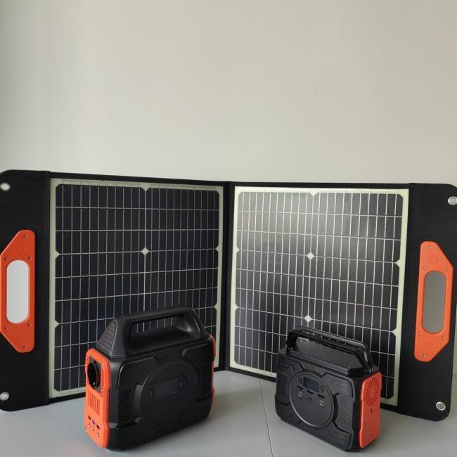 Mini Lithium Battery Generator Mobile Charger 300W Rechargeable Solar Portable Power Station,