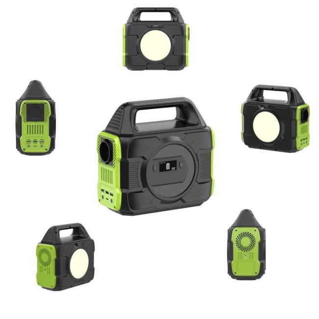 Multifunctional Mobile Power Supply 300W Portable Power Station 110/220V AC Output Charging Generator