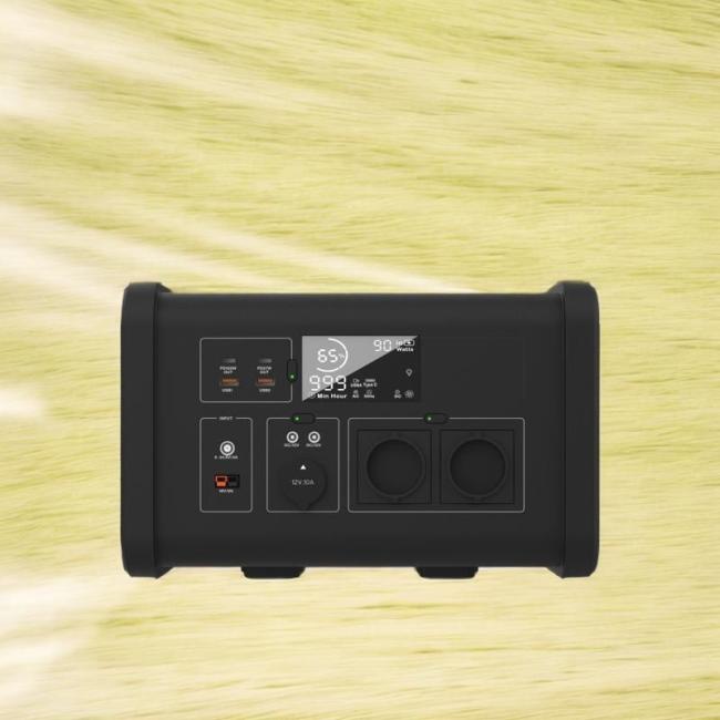 230V 700W LiFePO4 Solar Cell Portable Power Station Backup Energy Storage Generator Outdoor Household Emergency Mobile Power Supply