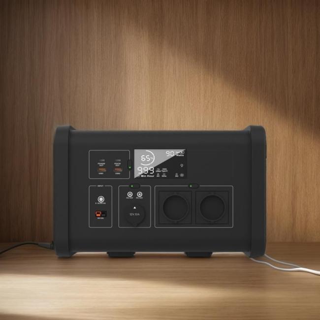 230V 700W LiFePO4 Solar Cell Portable Power Station Backup Energy Storage Generator Outdoor Household Emergency Mobile Power Supply