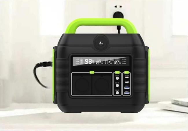 600W AC Output Portable Power Emergency Power Station Solar Generator Outdoor Energy Storage System