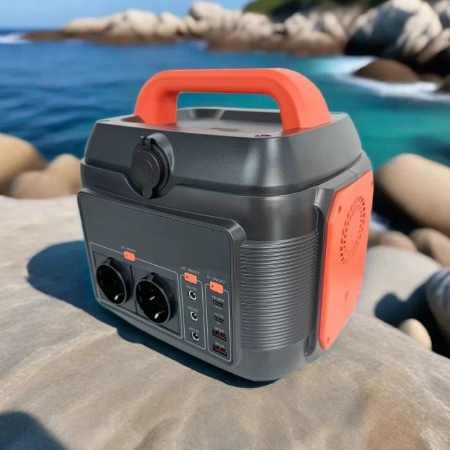 600W AC Output Portable Power Emergency Power Station Solar Generator Outdoor Energy Storage System