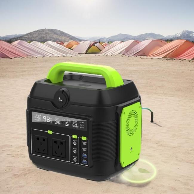 Portable Power Plant Direct Sales 200W/300W/600W Lithium Battery Solar Generators