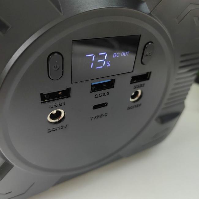 Portable Mobile Power 200W AC DC Output Generator Solar Outdoor Power Station