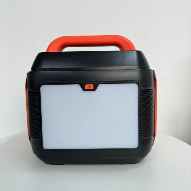 110V/220V 600W Outdoor Lithium Battery Pack Rechargeable Solar Generator AC-DC Type-C Backup Power Portable Emergency Power Station