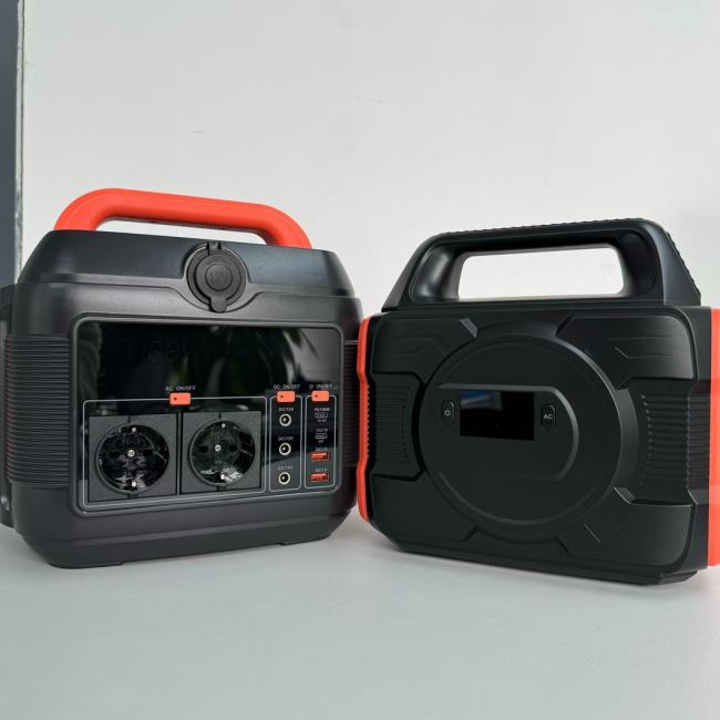 110V/220V 600W Outdoor Lithium Battery Pack Rechargeable Solar Generator AC-DC Type-C Backup Power Portable Emergency Power Station