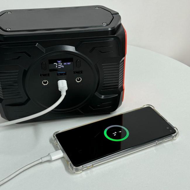 200W Over Charge Over Temperature Protection Portable Power Station Solar Generato