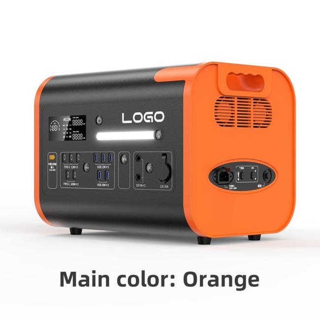 Orange 2200W for Uav Solar Generator High Power Output Power Station