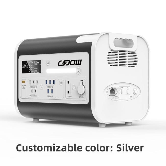 Orange 2200W for Uav Solar Generator High Power Output Power Station