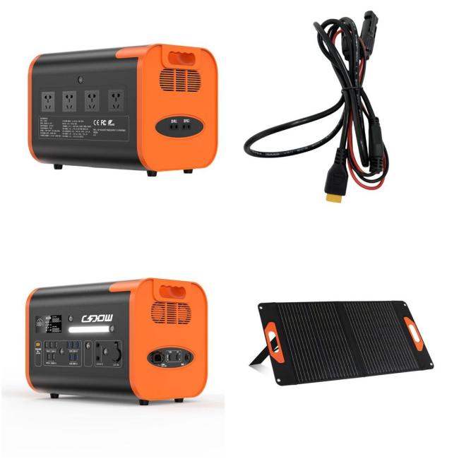 Orange 2200W for Uav Solar Generator High Power Output Power Station