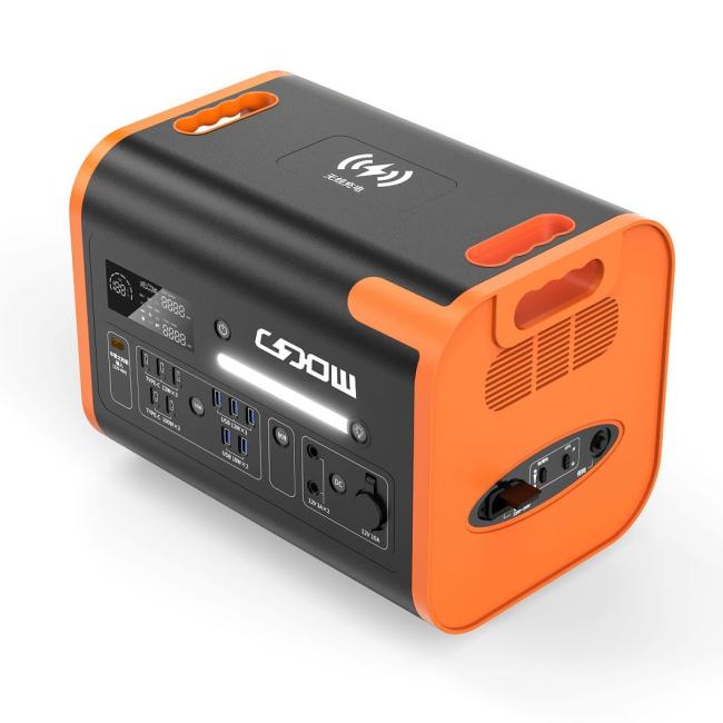 40ah 2200W Large Capacity Safe Solar Generator Overcharge Protection Portable Charging Station