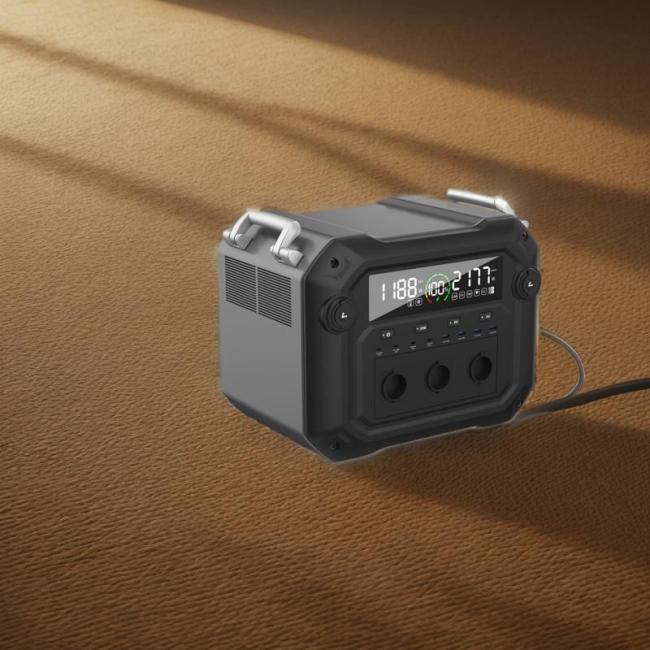 Energy Storage Lithium Battery, 2500W/600W Solar Power Portable Outdoor Energy Storage Power Station