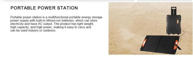 Hot 3840wh Camping Standby Power Inverter 4000W Portable Solar Power Station