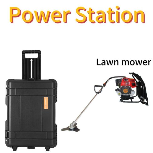 5000W Large Capacity Lithium Battery Solar Generator Outdoor. Home, RV Portable Power Station