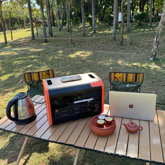 40ah/2200W Emergency Inverter Mobile Power Emergency Backup, Camping, Self-Driving, Energy Storage Battery Portable Power Station