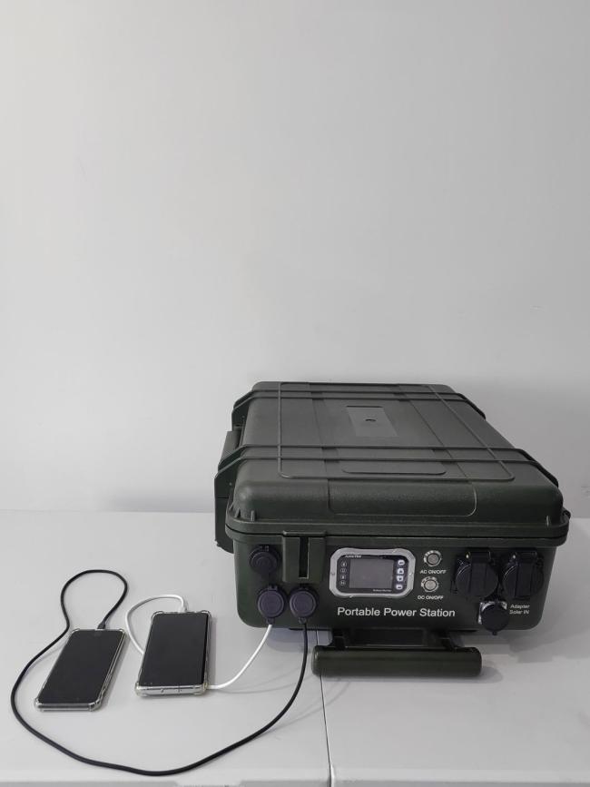 Outdoor Activities 6000W Solar Charging AC Output Portable Generator Solar Charging Treasure Power Station