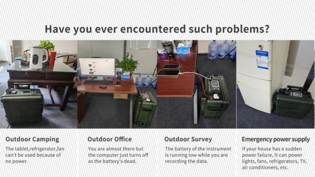 220V Camping Solar Generator 300W 2200W 7000W Portable Mobile Power Storage Power Station