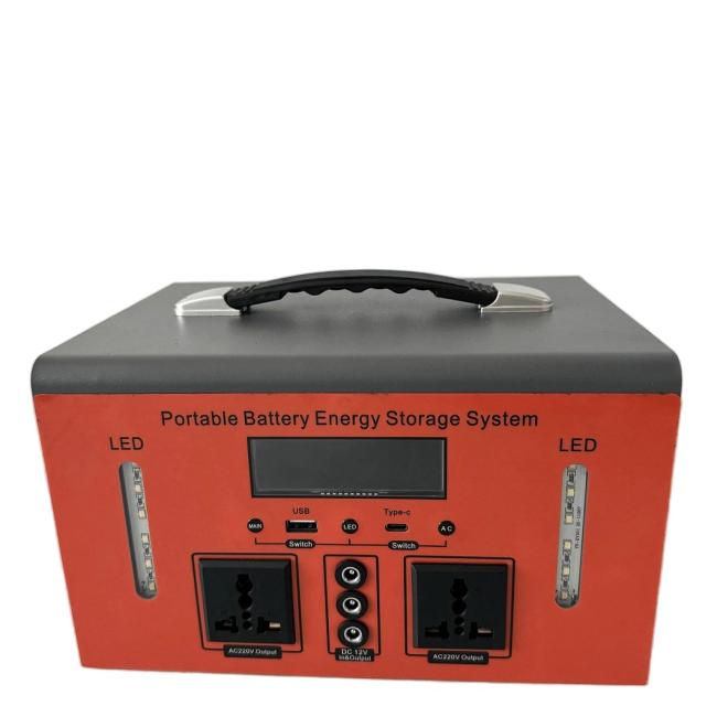 Outdoor with Lighting, Picnic 500W Mobile Power Rechargeable Power Station