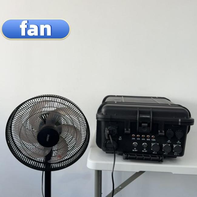 43kg/58.5V/15A/4000W Large Capacity Outdoor Mobile Power Solar Generator Power Station