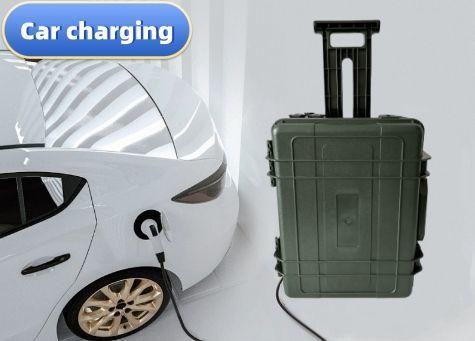 Factory Price, Solar Panel USB and Car Rechargeable, 3000W Portable Power Station for Home and Camping