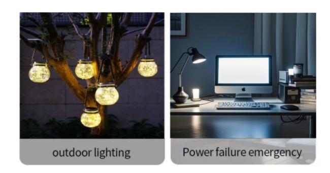 Emergency Household Power System LiFePO4 Lithium Battery 3000W 2400W 5000W Indoor and Outdoor Solar Generator Portable Power Station