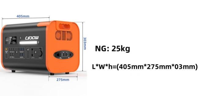 Type C Can Be Customized, Charging Input Solar Generator Outdoor Mobile Power Station 2400W