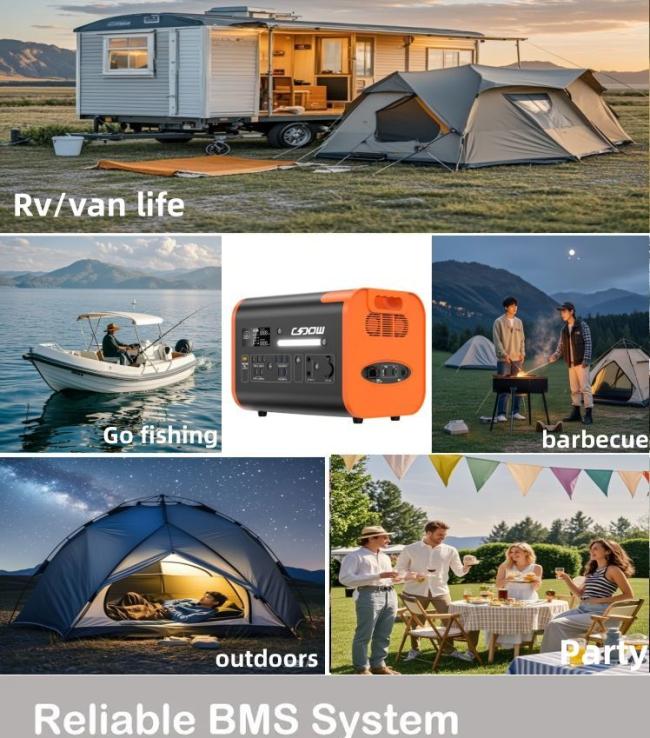 Type C Can Be Customized, Charging Input Solar Generator Outdoor Mobile Power Station 2400W