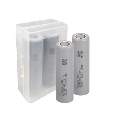 China Bateria recarregável de baixa temperatura 18650 Bateria cilíndrica de iões de lítio 3000mAh 2600mAh à venda