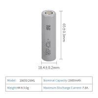 China 2000mAh Cylindrical Lithium Ion Cell MSDS Low Temp Batteries for sale