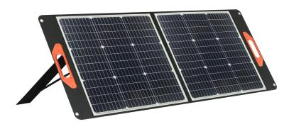 China Painel solar portátil dobrável de 60w à venda