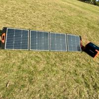China Single Crystal Folding Usb Solar Panel 22.8% Conversion Foldable Solar Panel for sale
