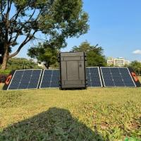 China Pocket Foldable Solar Panels Hiking Monocrystalline Module for sale