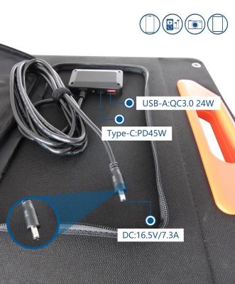 Cina Pannelli solari monocristallini di silicio di peso leggero da 30W*4PCS in vendita
