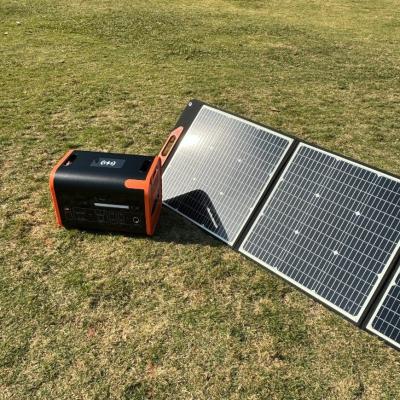 Cina 60W pannelli solari pieghevoli leggeri e neri con servizio post-vendita e in vendita