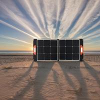 China 22.8% Conversion Efficiency Foldable and Waterproof Solar Panel for Cell Phone Laptop for sale