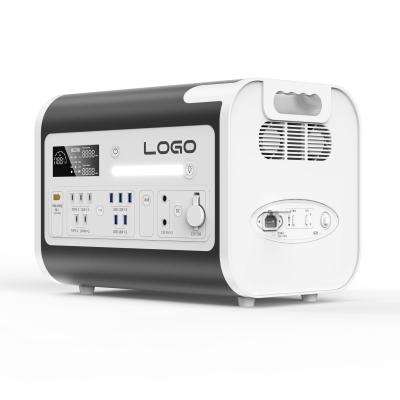 中国 タイプC出力 220V 2200W 純粋なシナス波 携帯電源 屋外緊急用 販売のため