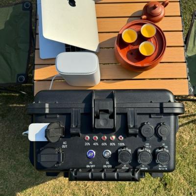 中国 ポータブル太陽光発電所 4000W パワー リチウム電池 パーソナライズされたニーズのためのストラッド 販売のため