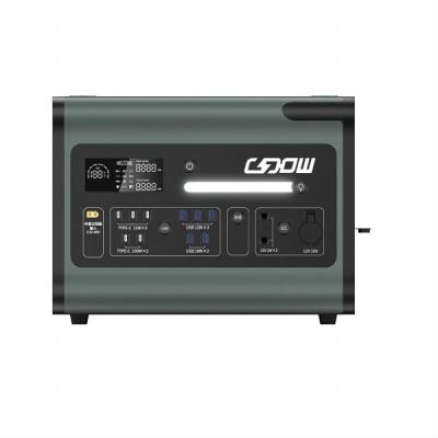 Cina 1800W-2400W Generatore di ricarica solare LiFePO4 Batteria Portatile Potenza mobile Potenza domestica in vendita