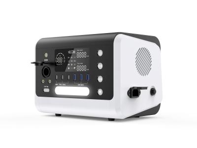 Cina Fornitore di alimentazione portatile 600W multi-scena con ricarica wireless e batteria LiFePO4 in vendita